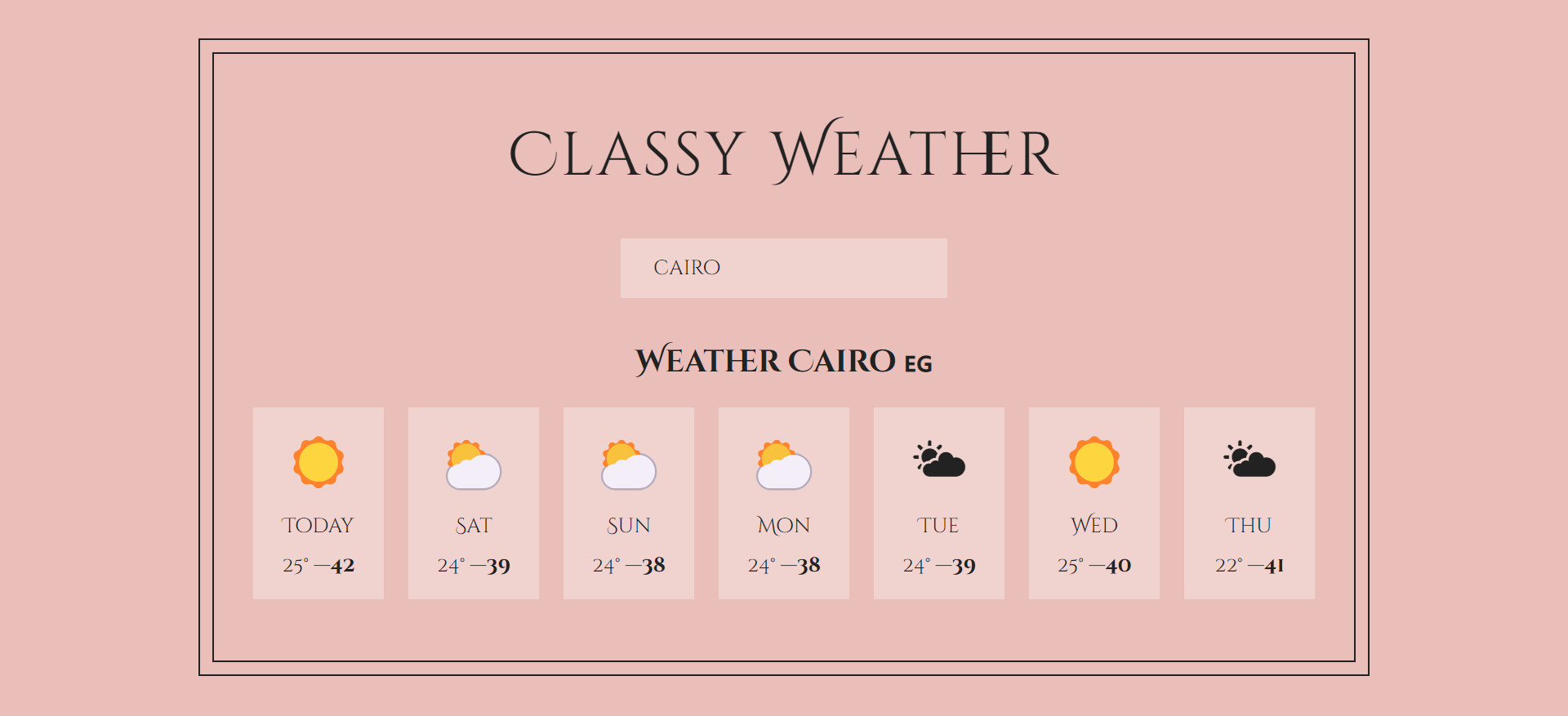 Personal Portfolio Website